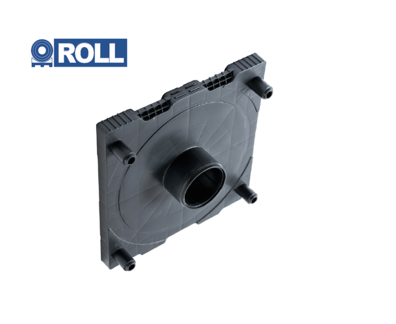 FL02 - roll flange 510x500 plastic end-wall