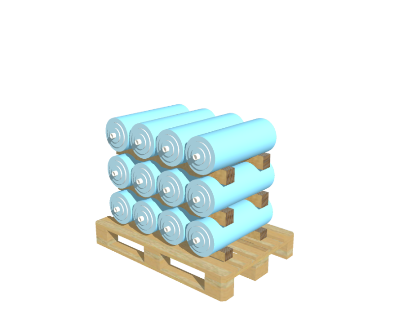 PC04-230-B base roll cradle sticko paper 230-245 mm diameter for 4 ...